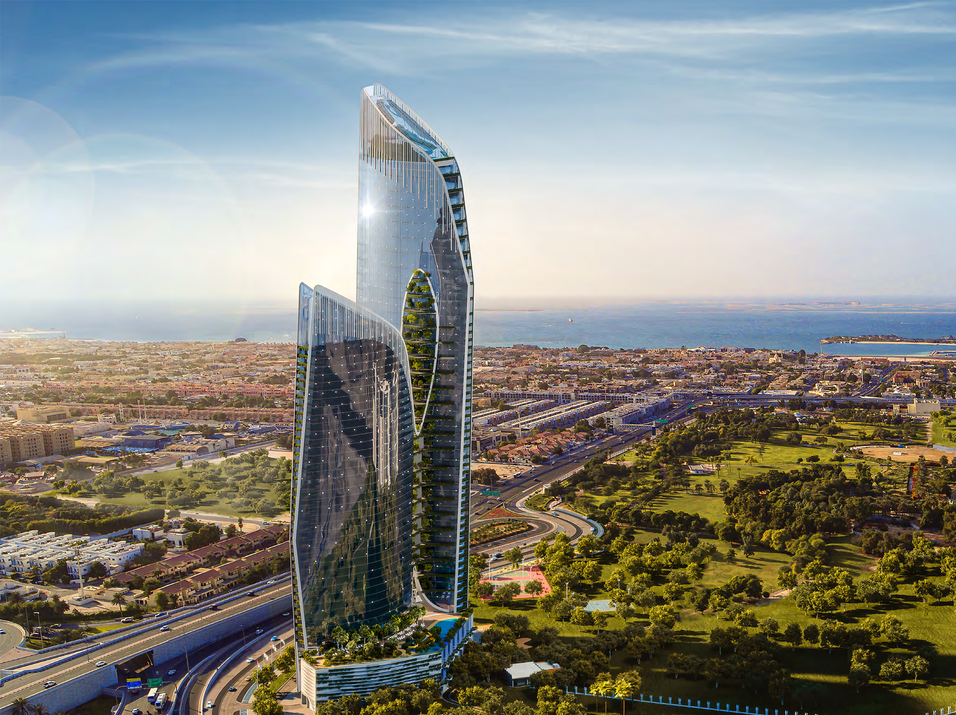 Dubai s Damac Is Back With Twin tower Project At Safa Park This Time Dubai s Damac Is Back With Twin tower Project At Safa Park This Time
